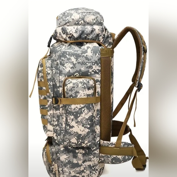 Other | Military Tactical Digital Camouflage Backpack Large Capacity ...